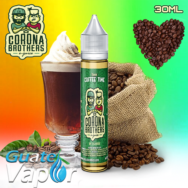 Coffee Time - Corona Brothers 30ml - GuateVapor