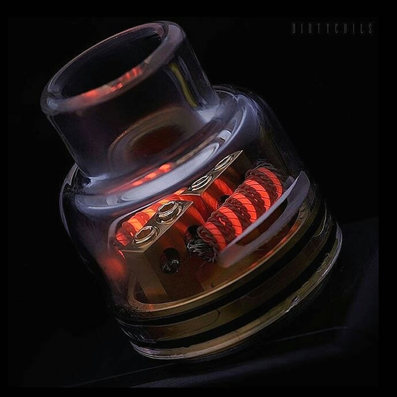 Trinity Glass Vape - CAP (campanas para RDA's) - GuateVapor
