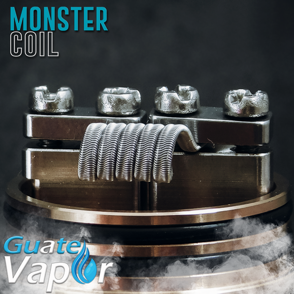MONSTER COILS – Alien Fused Clapton – Mecánico/Electrónico 0.09 – 0.12 ...