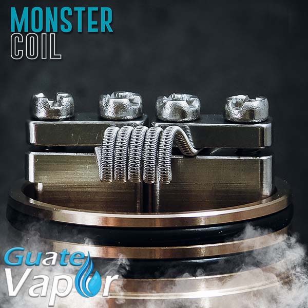 MONSTER COILS - Staggered Fused Clapton – Electrónico 0.20 – 0.25 Ω ...