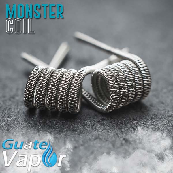 MONSTER COILS - Staggered Fused Clapton – Electrónico 0.20 – 0.25 Ω ...