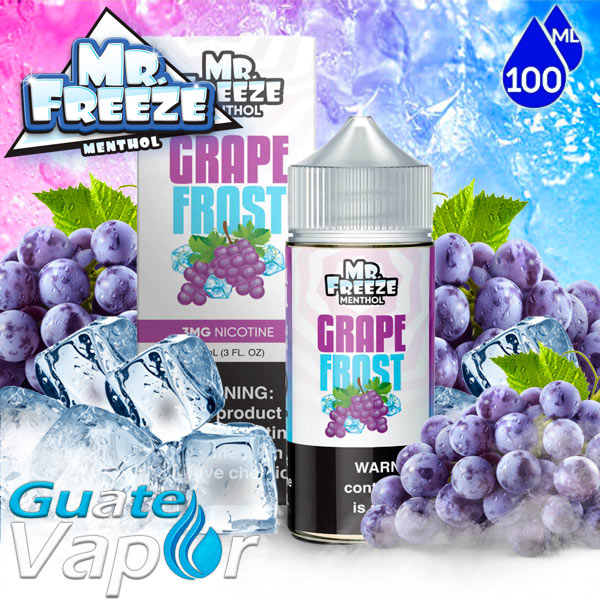 Grape Frost - Mr. Freeze 100ml - GuateVapor