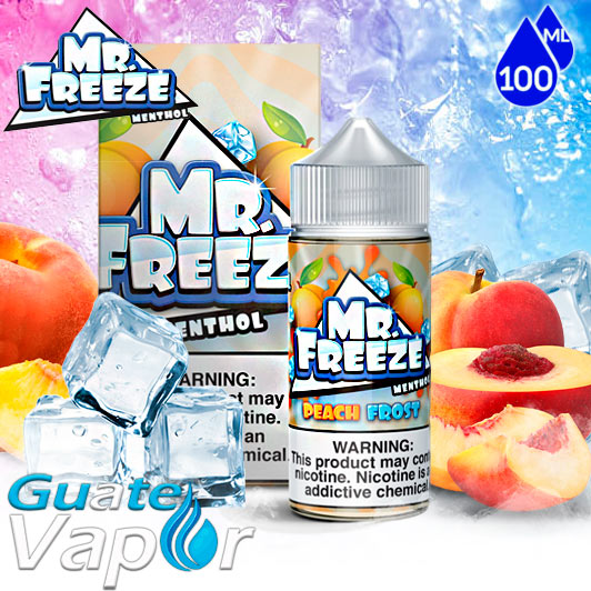 Peach Frost - Mr. Freeze 100ml - GuateVapor