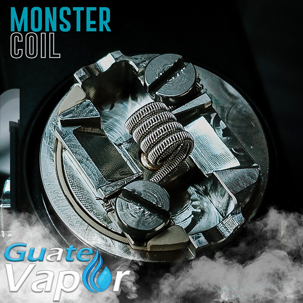 MONSTER COILS – Bill's Half Staggered – M/E 0.21 – 0.23 Ω - GuateVapor