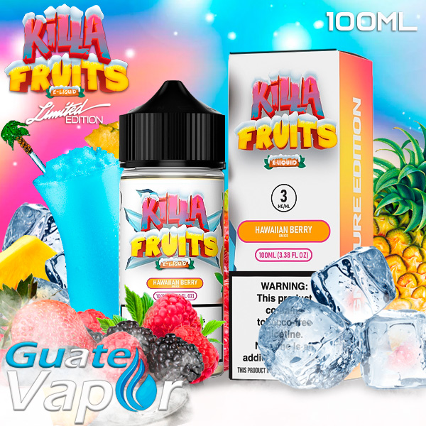 Hawaiian Berry ICE - Killa Fruits Signature Edition 100ml (AGOTADO ...