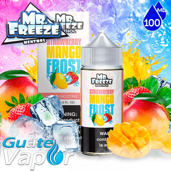 Strawberry Mango Frost - Mr Freeze 100ml - GuateVapor