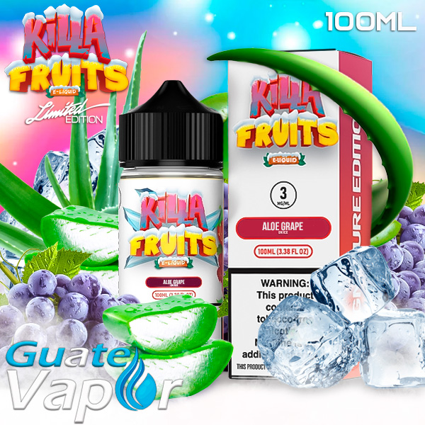 Aloe Grape ICE - Killa Fruits Signature Edition 100ml - GuateVapor