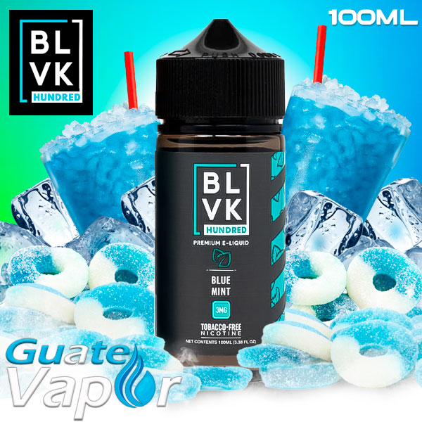 Blue Mint - BLVK Hundred 100ml (AGOTADO) - GuateVapor