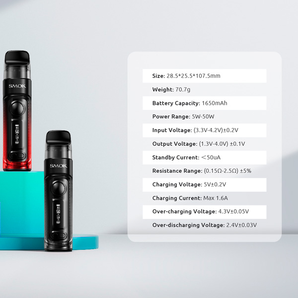 Smok Rpm 5 Pro SMOK RPM C Kit - Transparent Blue - Element Vape Smok ...