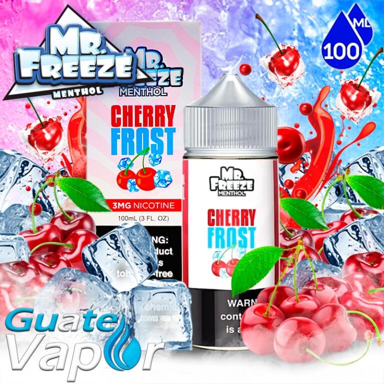 Cherry Frost - Mr Freeze 100ml - GuateVapor