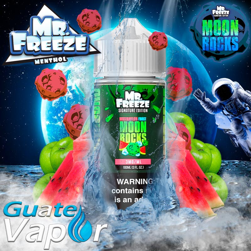 Moon Rocks Watermelon Frost - Mr Freeze 100ml - GuateVapor