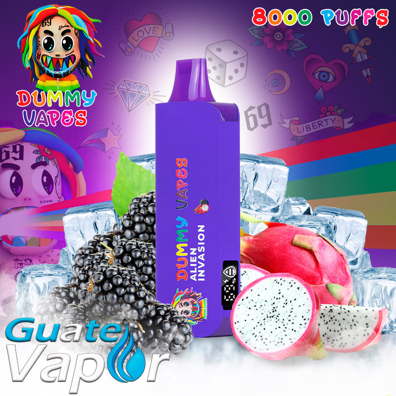 Dummy Vapes by Tekashi 6ix9ine - Pod Desechable (8000 + Puffs) - GuateVapor