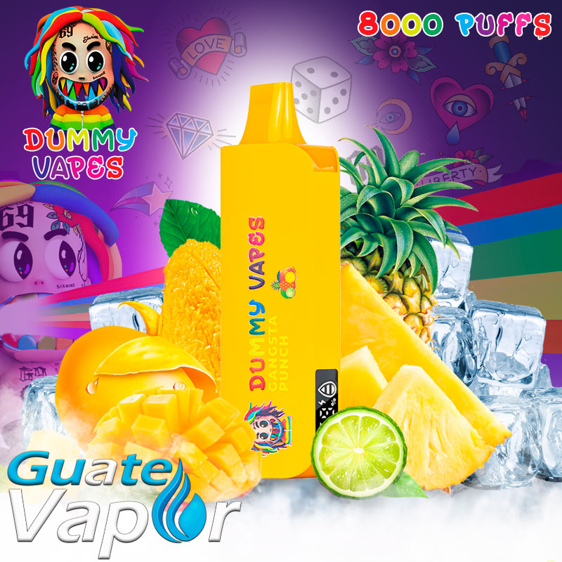 Dummy Vapes by Tekashi 6ix9ine - Pod Desechable (8000 + Puffs) - GuateVapor