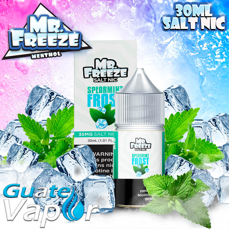 Spearmint Frost – Mr Freeze Salt 30ml - GuateVapor