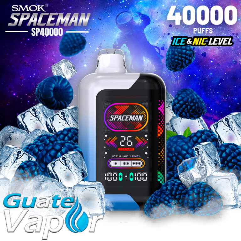 Spaceman SP40000 - Pod Desechable (40,000 Puffs) - GuateVapor
