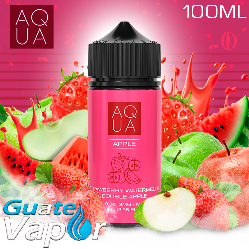Apple - AQUA 100ml - GuateVapor