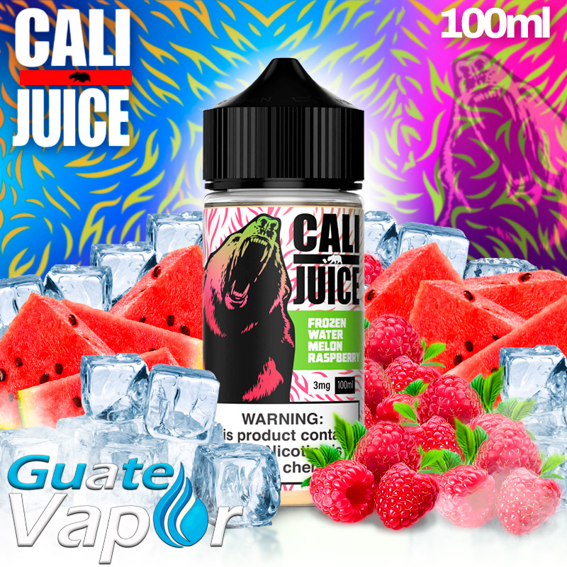 Frozen Watermelon Raspberry - Cali Juice 100ml - GuateVapor