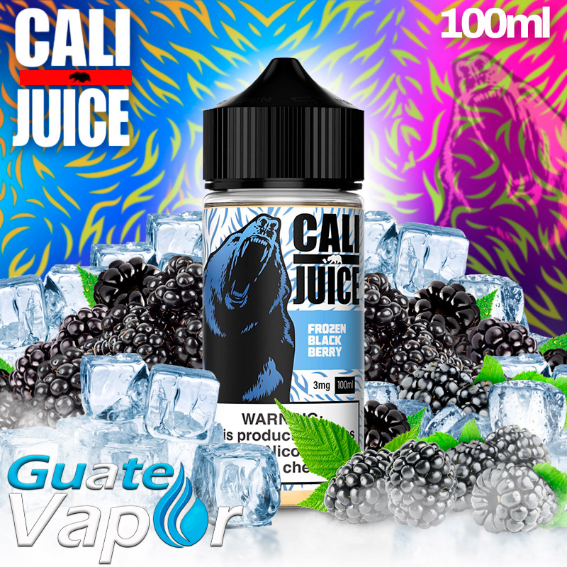 Frozen Blackberry - Cali Juice 100ml - GuateVapor